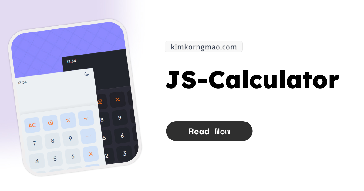 JSCalculator - Kimkorng Mao